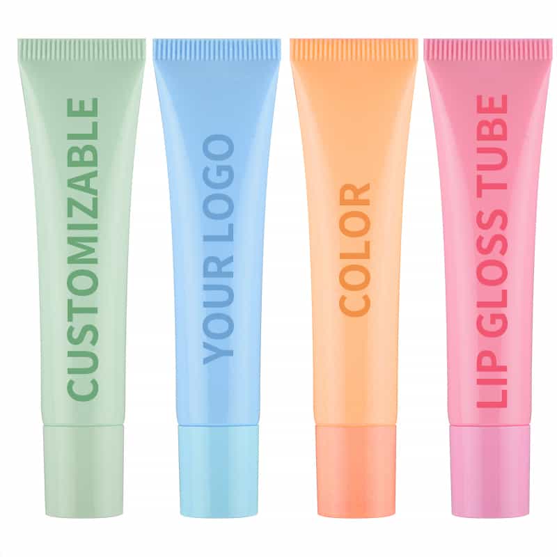 Private Label logo 5ml 10ml 15ml eco-friendly PCR Colorful Cosmetic Tubes