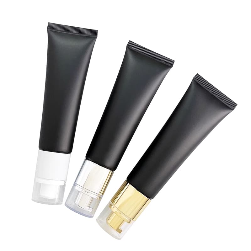 Custom Cosmetics Tube 30ml Foundation Lotion Pump BB Cream Plastic ...